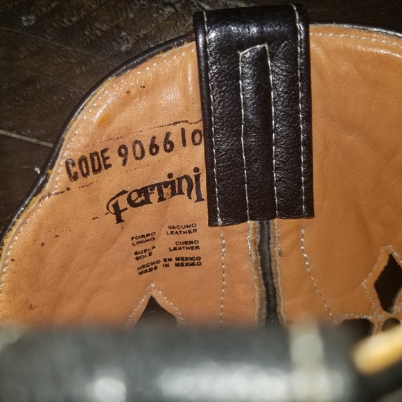 Ferrini | Shoes | Ferrini Cross Cutout Cowboy Boots | Poshmark